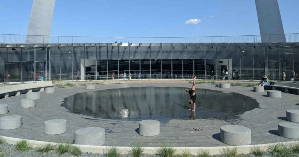 Views from the Top of the Gateway Arch - Family Attractions Card